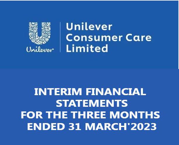 INTERIM FINANCIAL STATEMENTS (Q1'2023): Unilever Consumer Care Limited ...